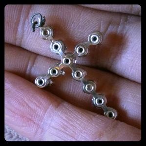 Jewelry | Vintage Rhinestone Cross Pendant | Poshmark